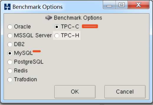 使用HammerDB测试MySQL单机版