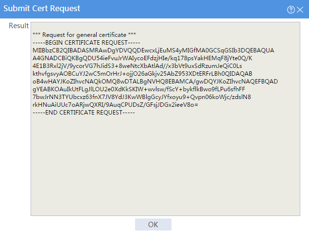 Web example: Configuring Web access with mutual certificate authentication