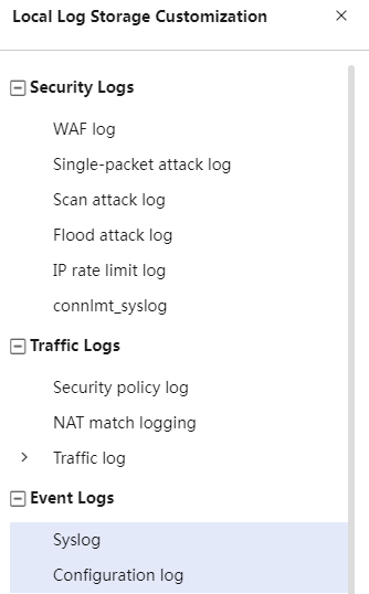 Log management