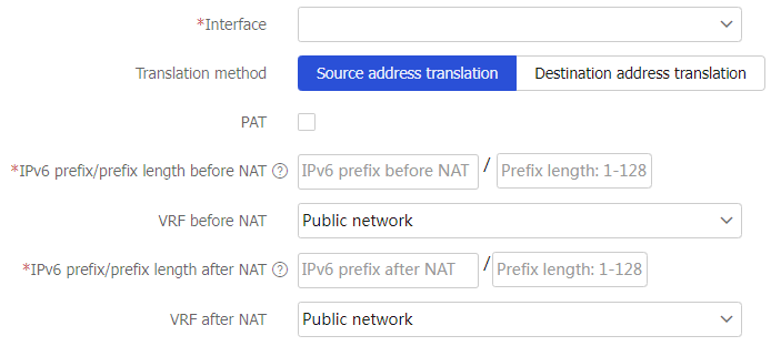 IPv6 (NAT66)