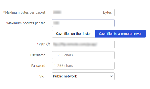 Packet capture