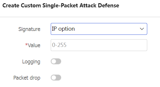 Attack defense