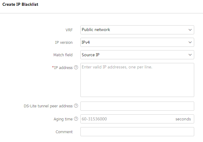 Blacklist