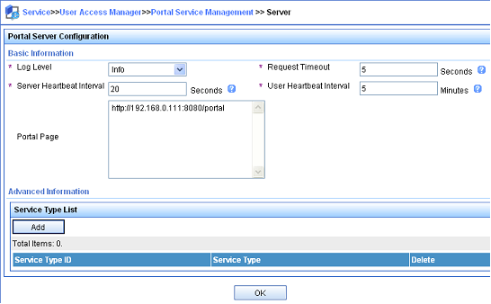Support - 05-Portal configuration- H3C